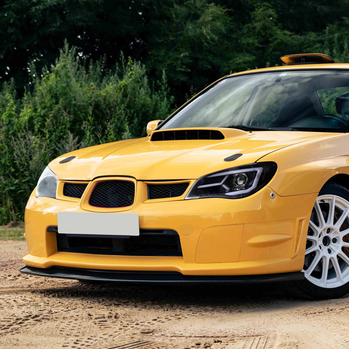 2006 Subaru Impreza Wrx Yellow FENDERIST SPEC S Fender Flares Set