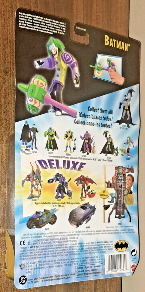THE JOKER GUASON Action Figure THE BATMAN DC Comics Mattel 2004 ...