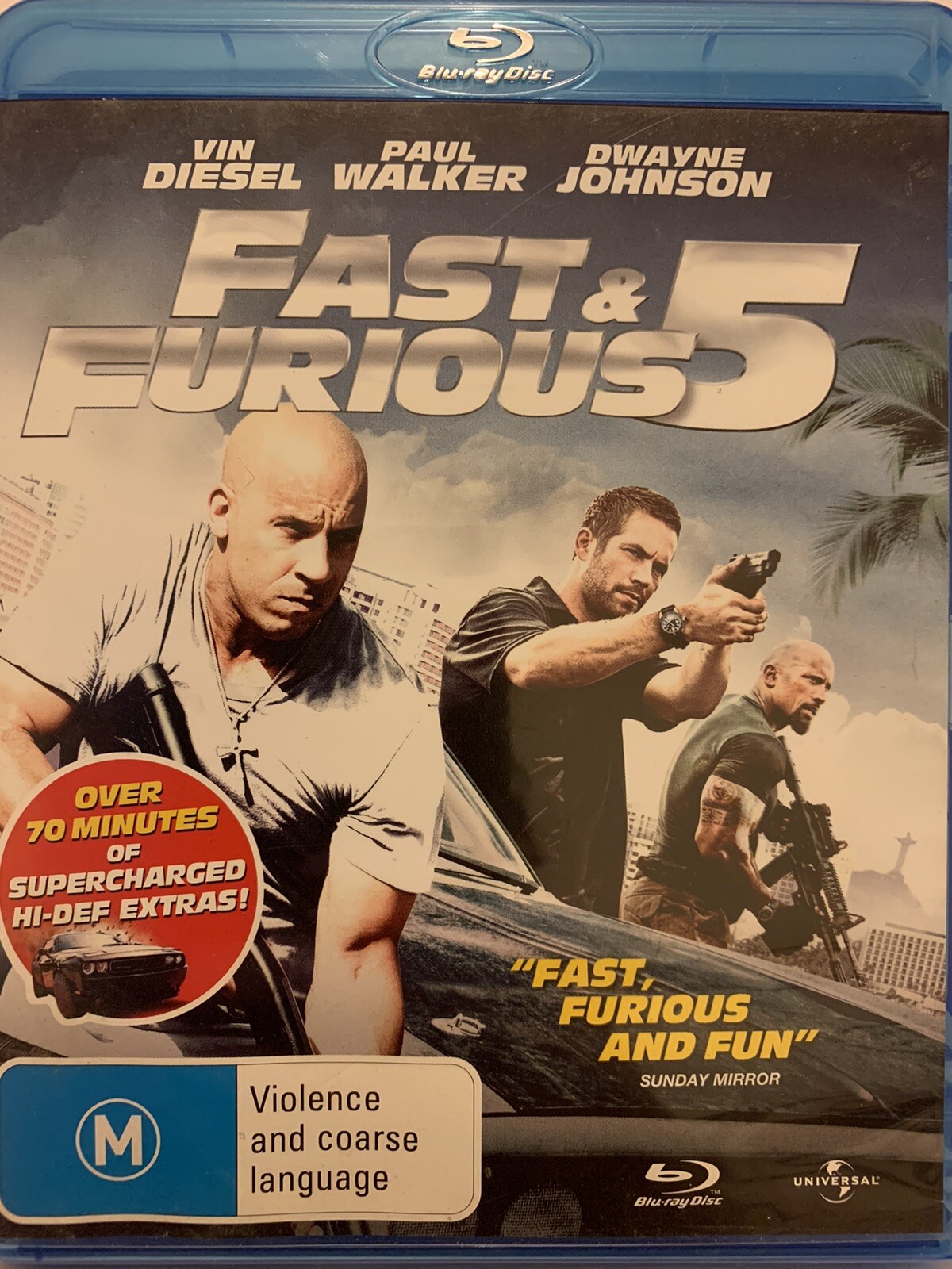 Vin Diesel Fast And Furious 5