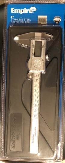 Empire 6 In. Stainless Steel Digital Caliper 2789 for sale online | eBay