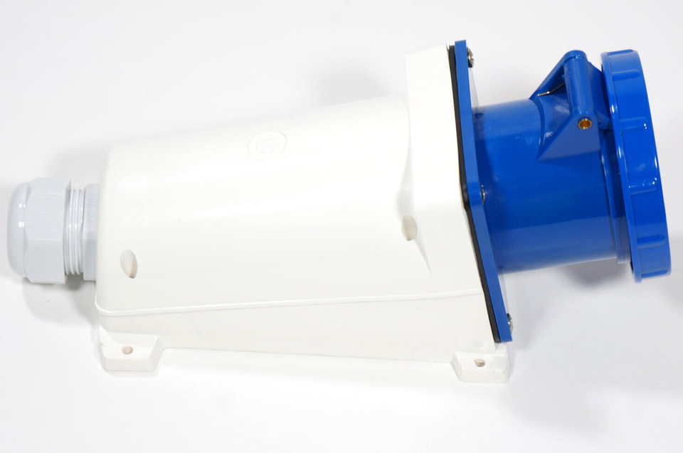 100 AMP Pin and Sleeve 2P 3 Wire Female Outlet Plug Receptacle 100A ...