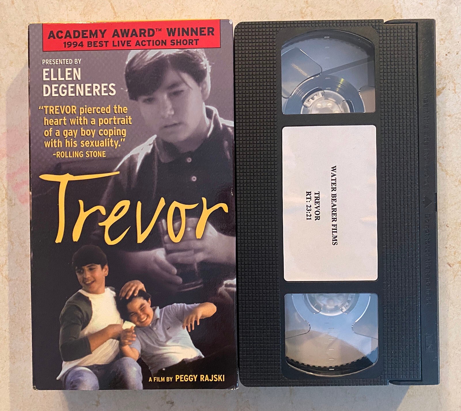 VHS: Trevor (1994): Brett Barsky/Judy Kain/John Li/Peggy Rajski/Ellen ...