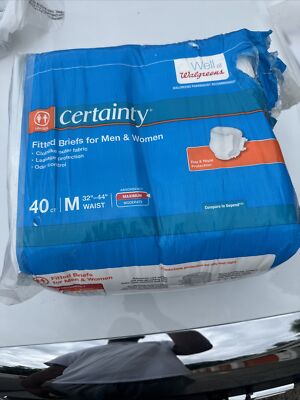 Walgreens Certainty Unisex Underwear, Max Absorbency, Large, 17 Count ...
