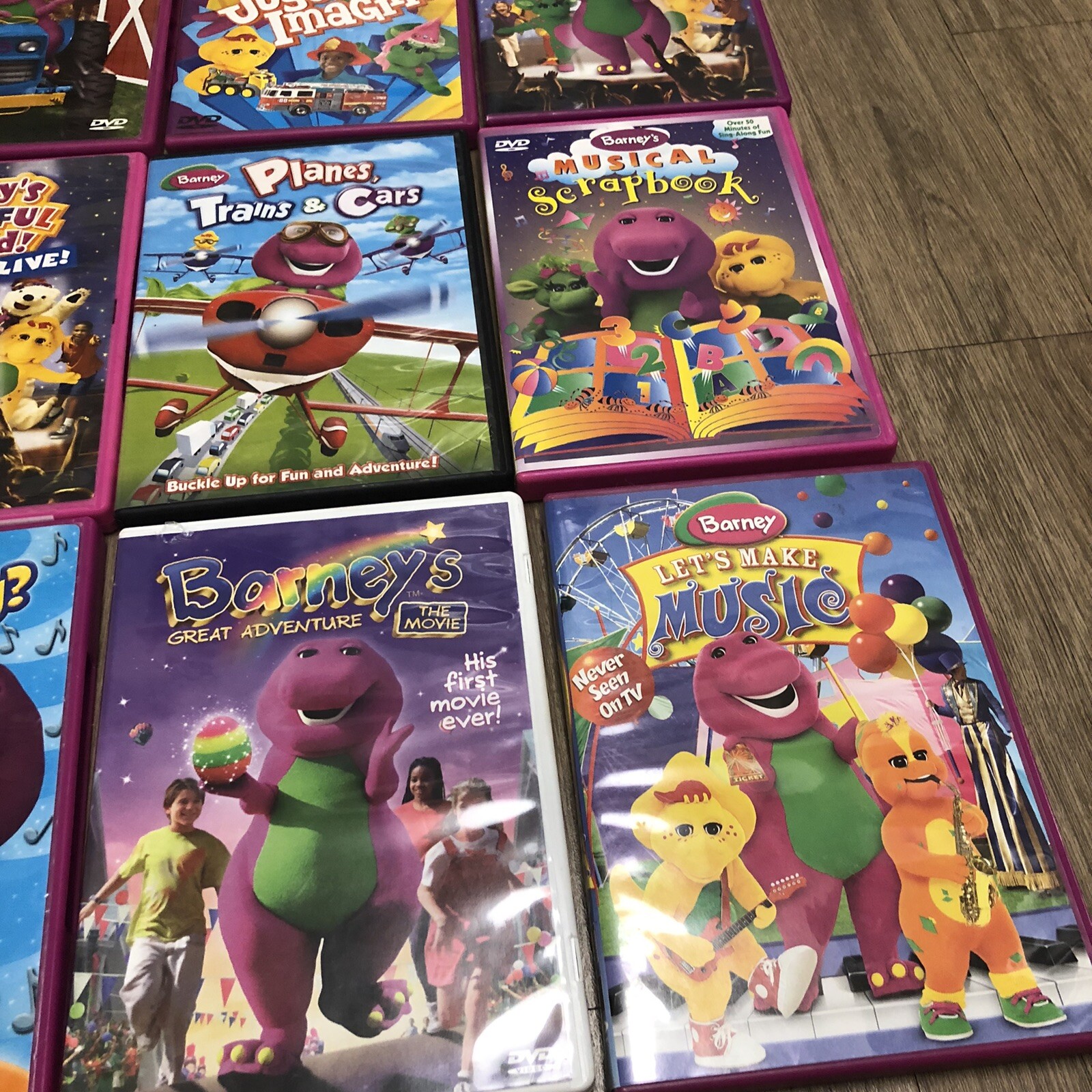 Barney DVD Lot Of 9 Movies Educational Kids | Grelly USA