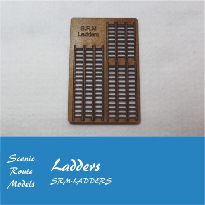 OO Gauge Laser Cut MDF Kit Ladders | eBay UK