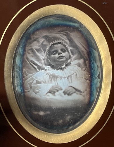 Daguerreotype Jean Mary 1/4 Plate C.1850. Portrait Of A Baby, Post Mortem. | eBay