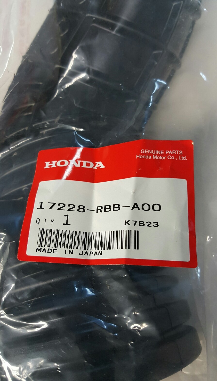 17228-RBB-A00 OEM AIR INTAKE TUBE 06-08 ACURA TSX K24A2 | eBay