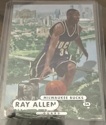 1997-98 Skybox Metal Universe Milwaukee Bucks Ray Allen #22 | eBay