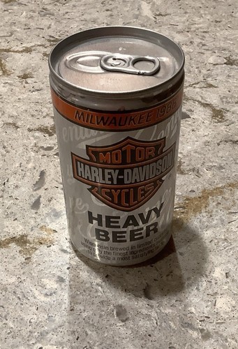 VTG HARLEY DAVIDSON HEAVY BEER MILWAUKEE 1988 12OZ EMPTY BEER CAN | eBay