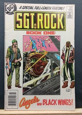 DC Comics Sgt Rock No#405 Angels With Black Wings VTG 1985 Comic Book ...