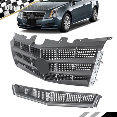 25896041 For Cadillac CTS 08-2011 Front Grille Set Upper & Lower Square ...