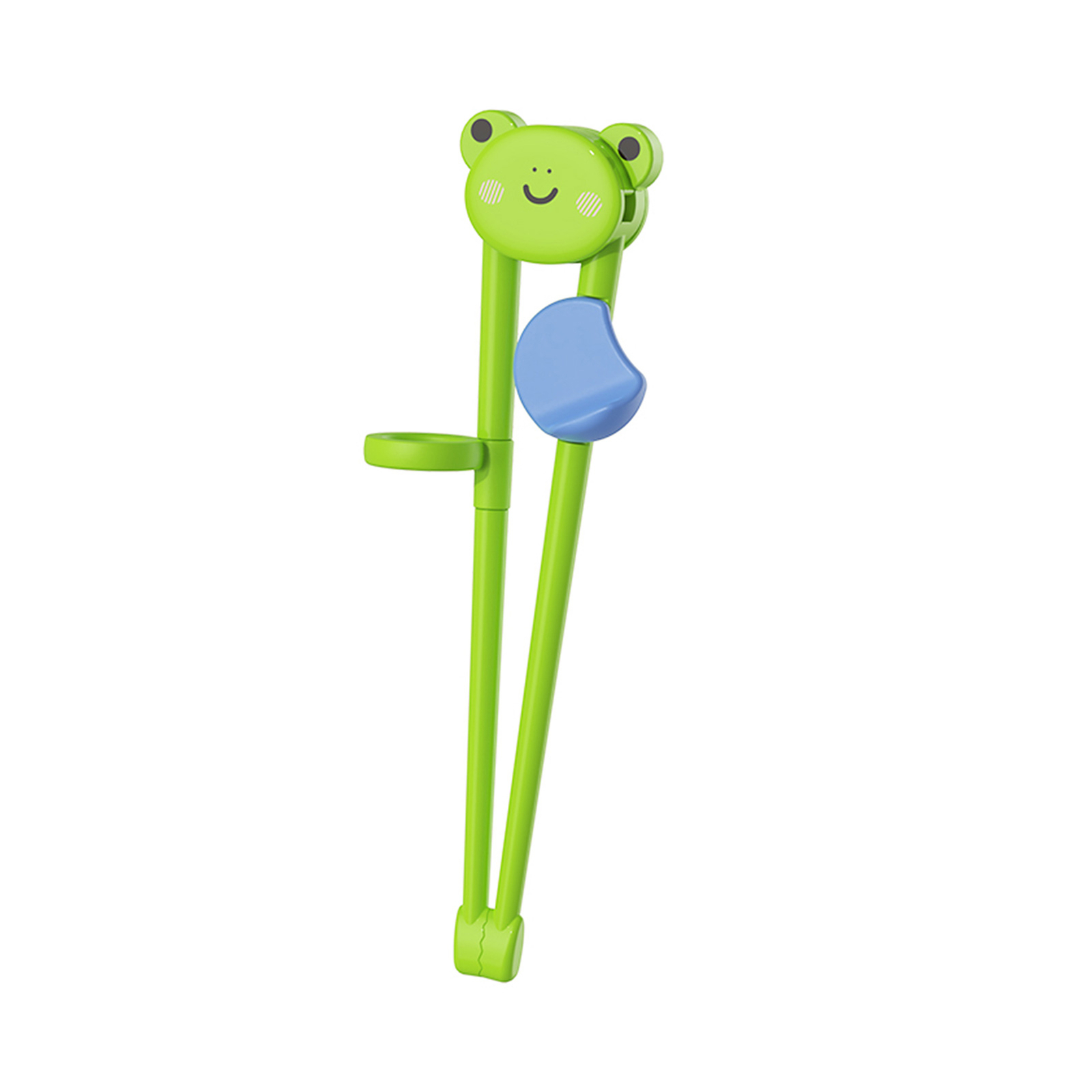 1 Pair Learning Chopsticks Comfortable Grip Food Pick Little Frog Shape ...