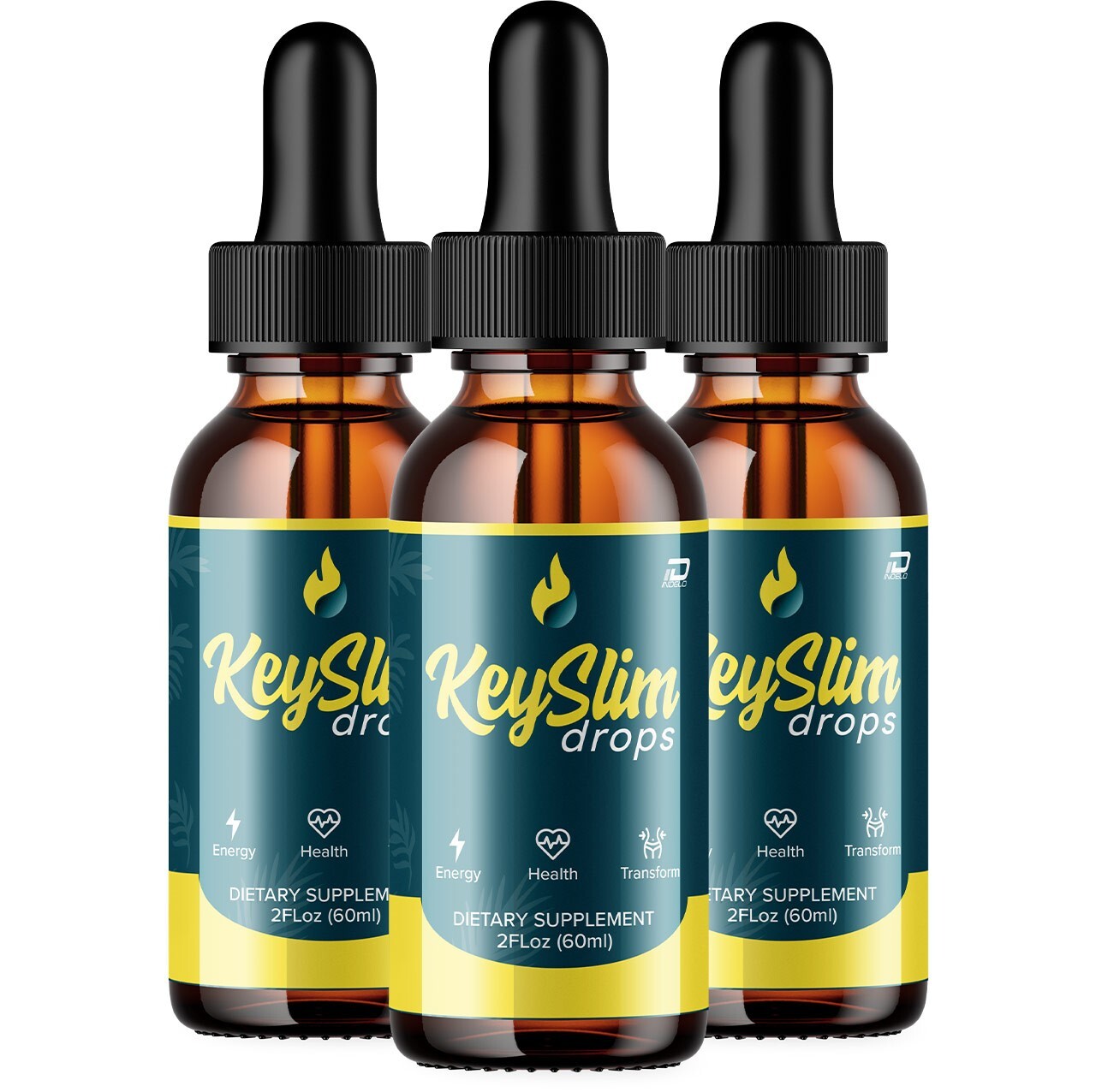 (3 Pack) KeySlim Metabolism Drops Liquid Supplement-Key Slim Weight ...