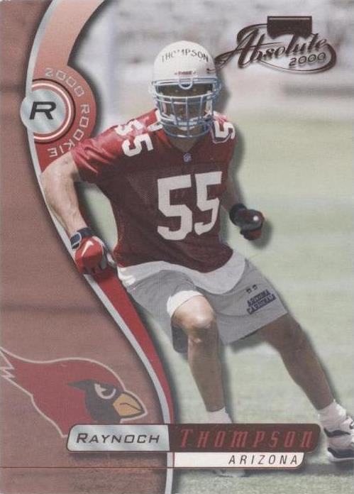 2000 Playoff Absolute - 2000 Rookie Raynoch Thompson #219 /3000 (RC ...
