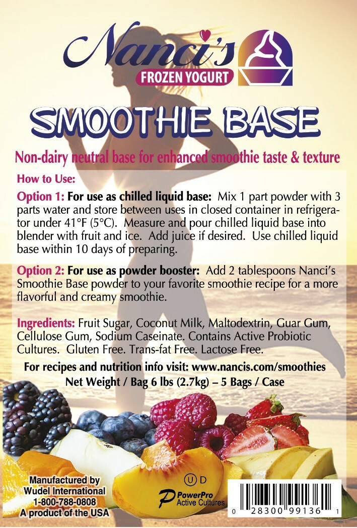 Smoothie Base Mix and Booster - (Non-dairy dry powder packed in 1 lb ...