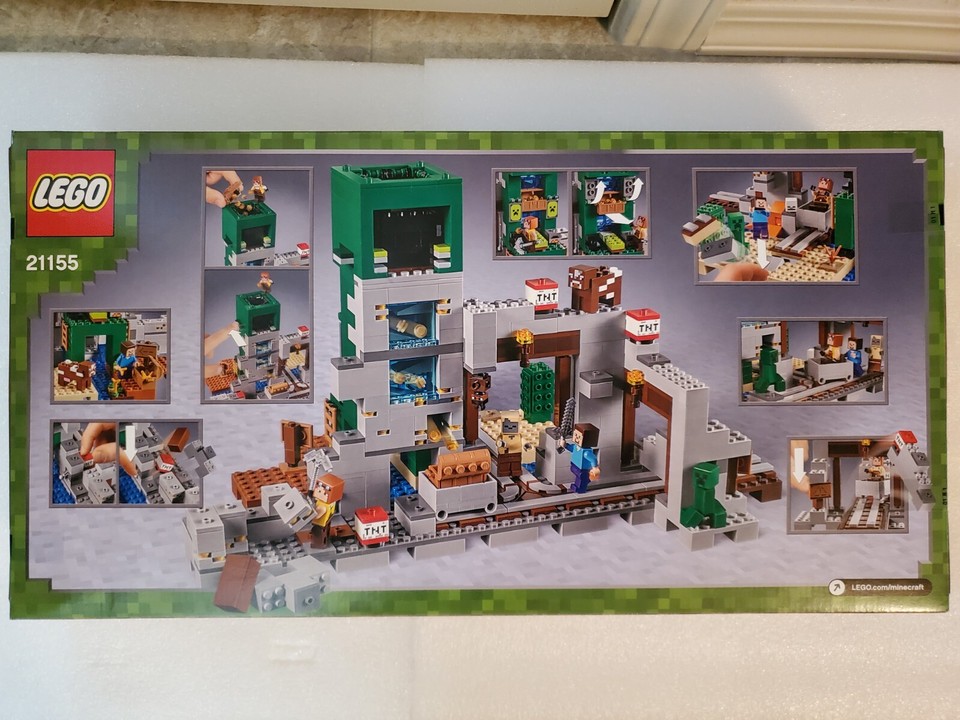 LEGO Minecraft 21155 - The Creeper Mine New Sealed Retired | eBay