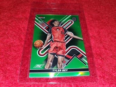 2023 TOPPS FINEST OVERTIME CARD OF TYLER BEY RC GREEN 32/99 | eBay