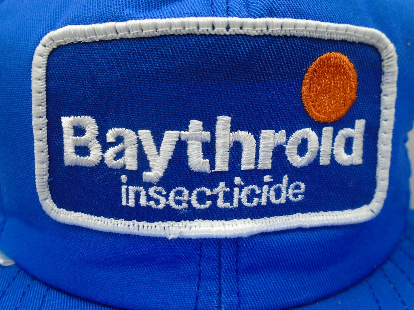 Vintage Baythroid Insecticide Patch Snapback Mesh Trucker Hat Rare | eBay