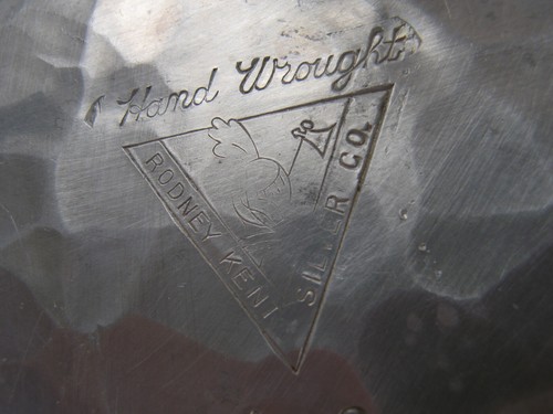 Rodney Kent Silver Co. #429 Vintage Hand Wrought & Hammered Aluminum ...