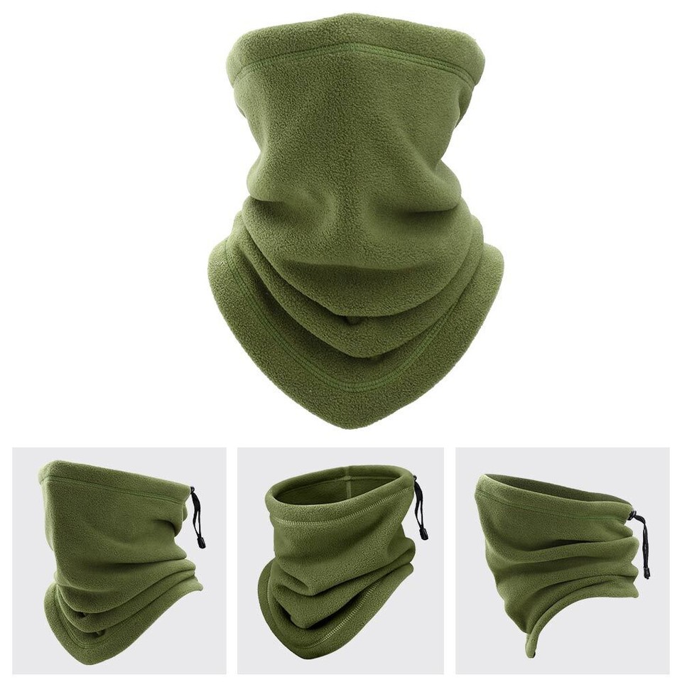 Winter Fleece Face Mask Scarf Balaclava Neck Warmer Gaiter Ski ...