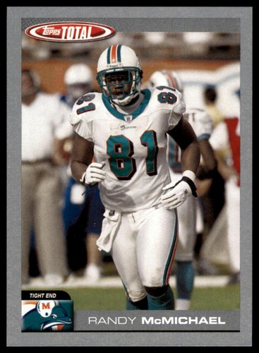 Randy McMichael 2004 Topps Total #127 Silver Miami Dolphins | eBay