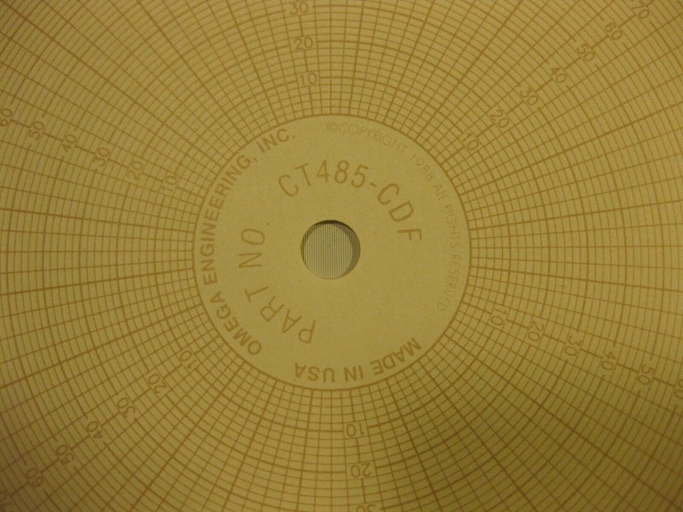 Omega Engineering CT485-CDF Circular Chart (Pack of 20) | eBay