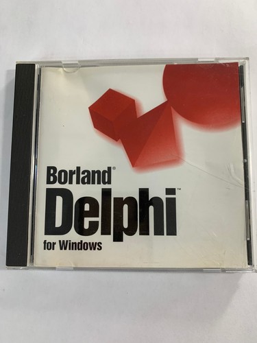 Borland Delphi for Windows CD-ROM Vintage. retro, 1995 | eBay