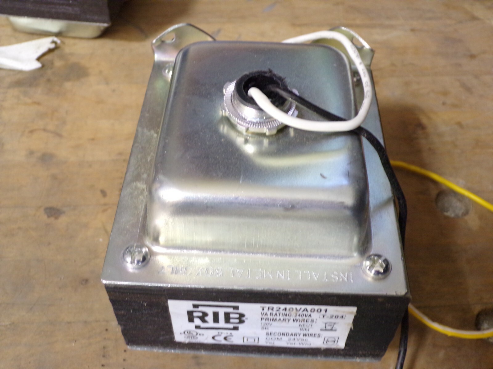 FUNCTIONAL DEVICES INC / RIB Control Transformer, 120V AC, 24V AC, 240 ...