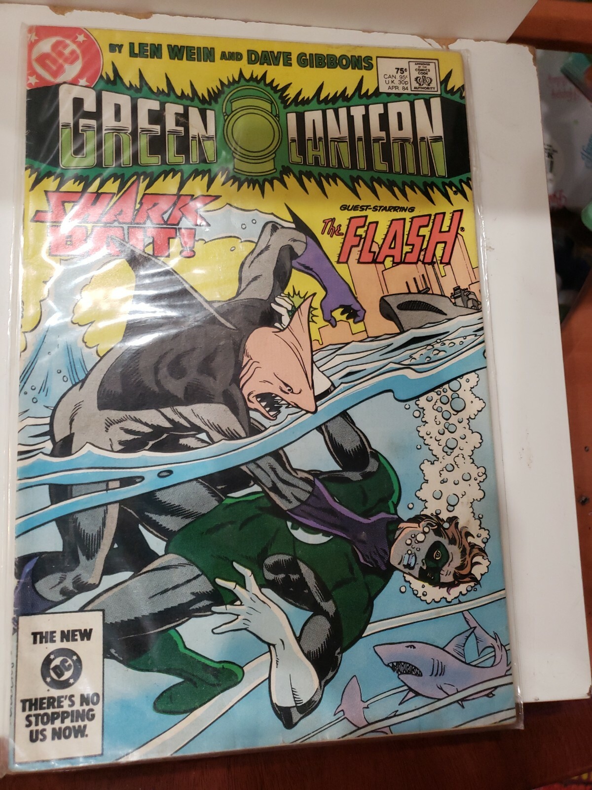 DC Comic Book Green Lantern Shark Bait Guest Starring The Flash VG | eBay