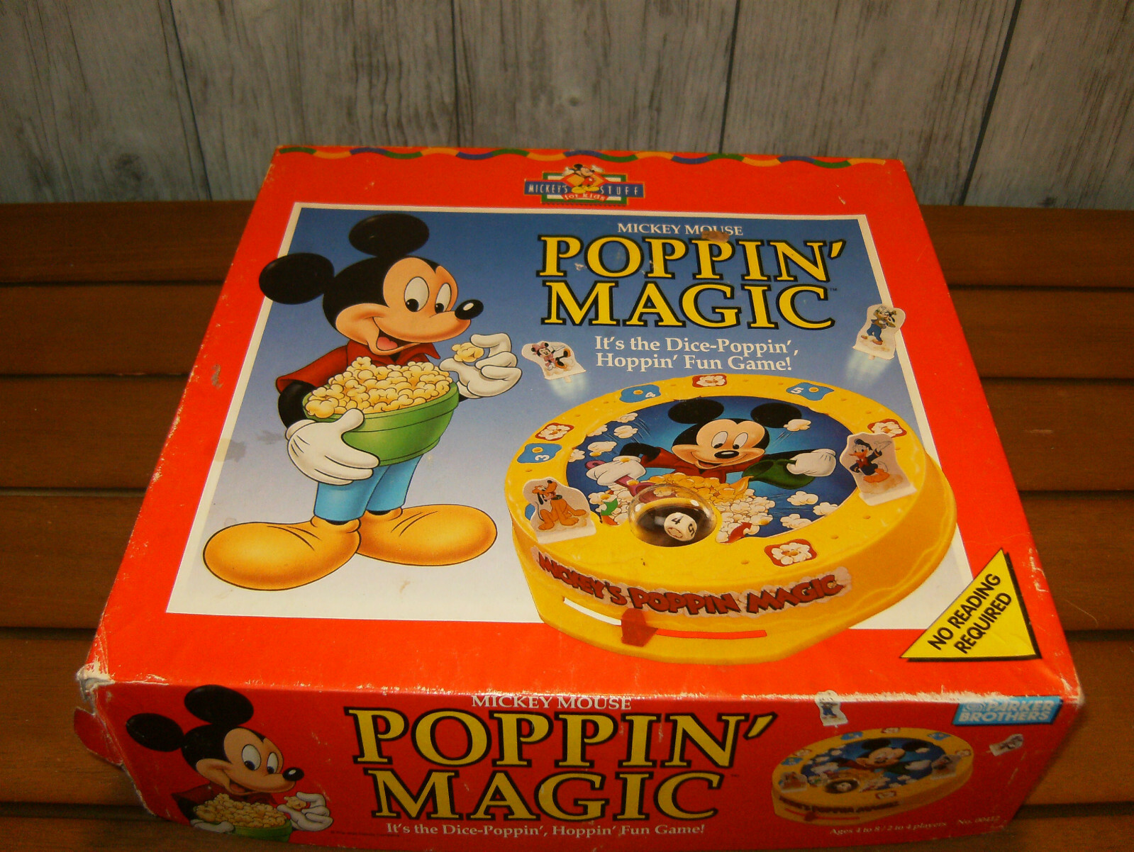 Parker Brothers Mickey Mouse Poppin' Magic Game Complete Boardgame ...