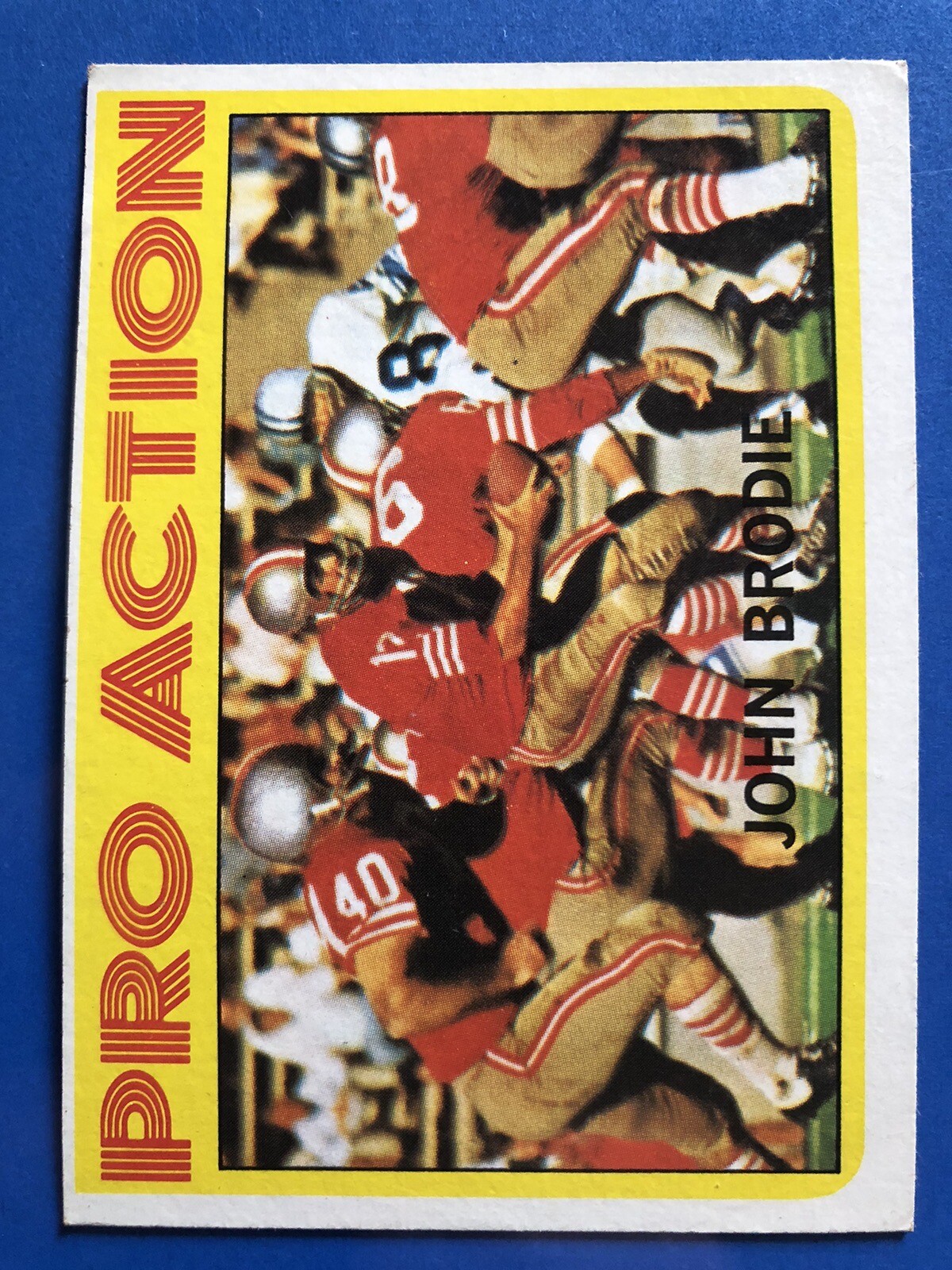 1972 Topps Football Pro Action #124 John Brodie San Francisco 49ers | eBay