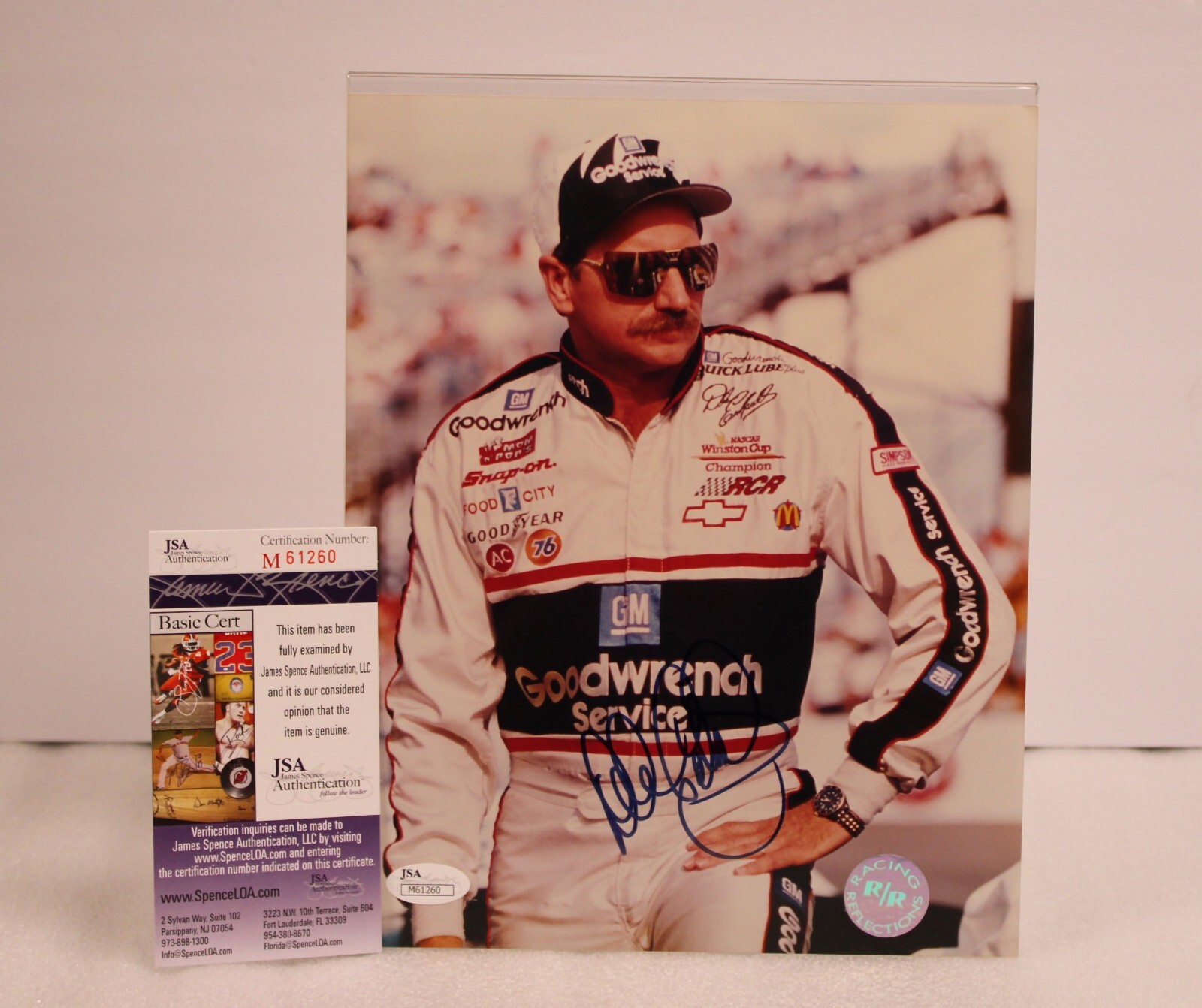 Dale Earnhardt Autographed Memorabilia | Signed Photo, Jersey ...