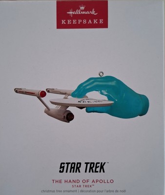 Star Trek Hallmark Model /Christmas Decoration - The Enterprise/ Hand ...