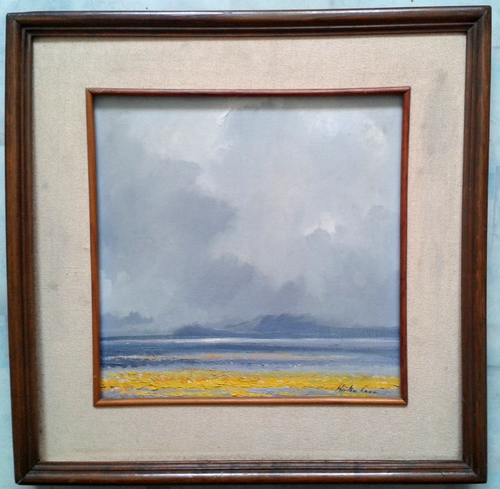 " Paysage du Mexique " Belle peinture de Hector CRUZ (1933-2008) | eBay