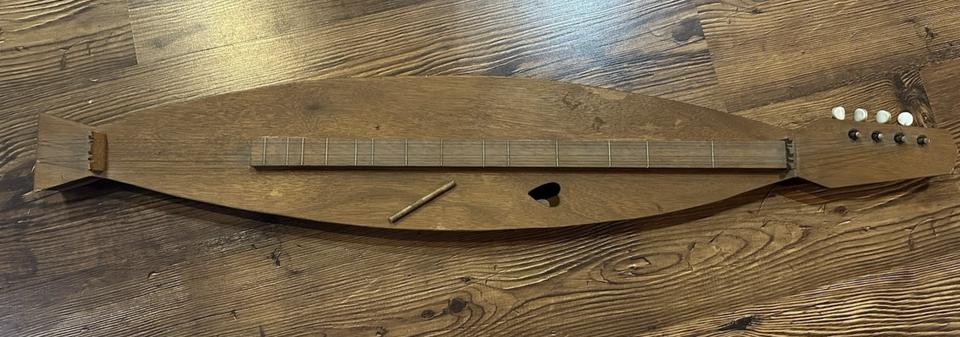Vtg Antique Appalachian 4 String Dulcimer Folk Instrument - 36" | eBay
