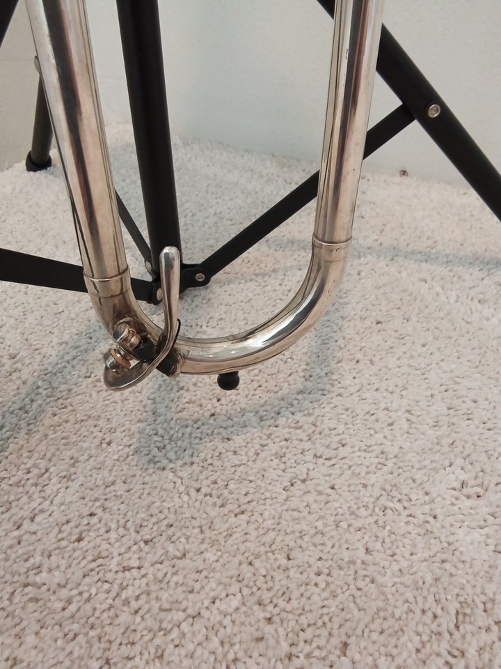 King 2B Liberty Slide & Valve Silver Trombone SN 442815 | eBay