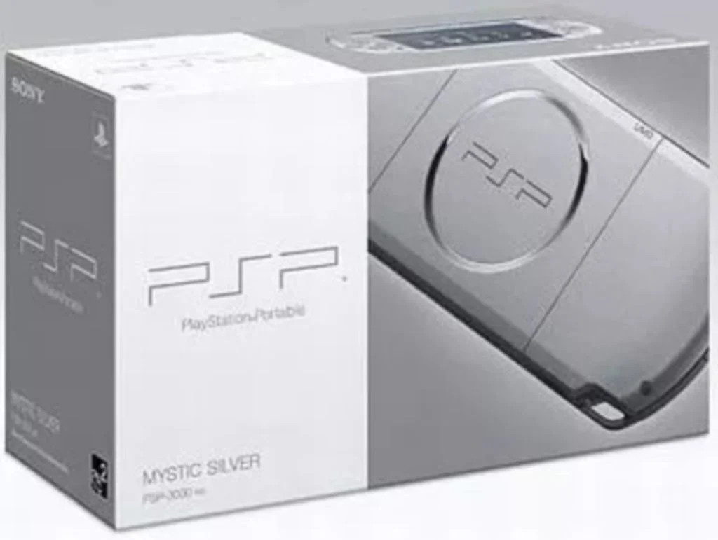 Psp Hard Main Body Psp-3000Ms Mystic Silver Battery Missing | eBay