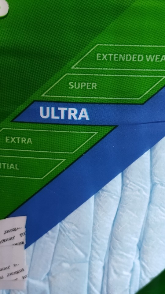 Fit Rite Optifit Disposable Briefs Ultra Size Large Adult New 20 Count ...