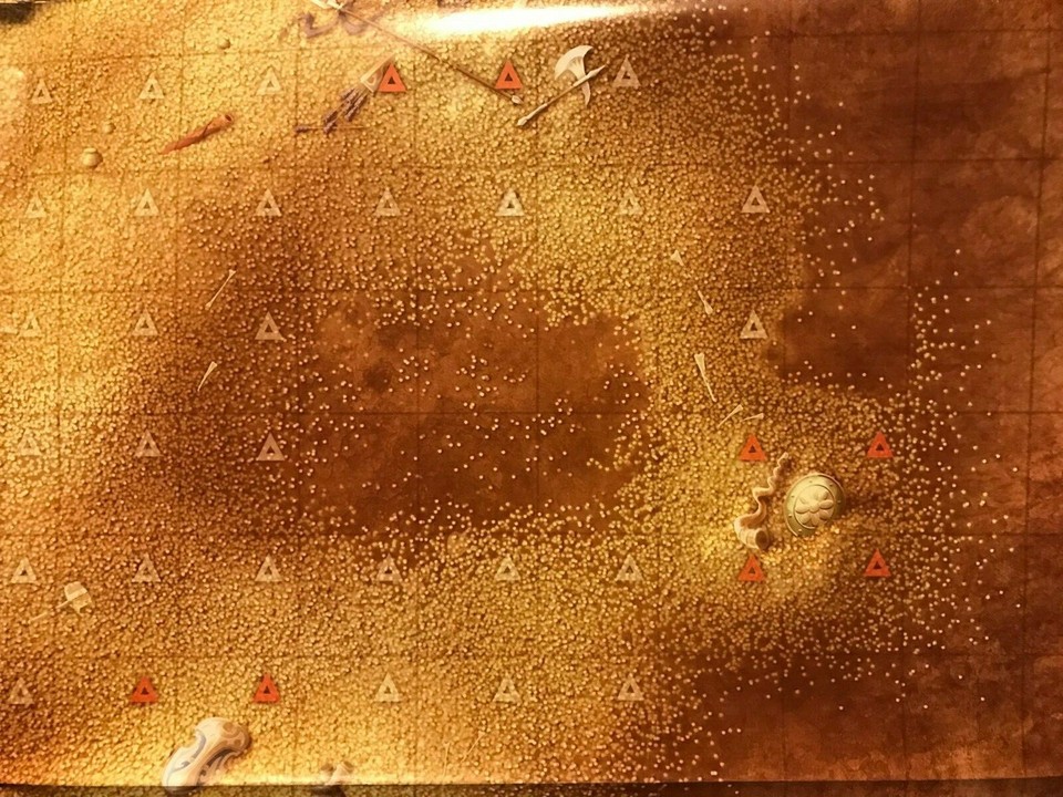 SHIPS FREE/US D&D Miniatures DRAGON’S HOARD SCENARIO & Battle Map RARE ...