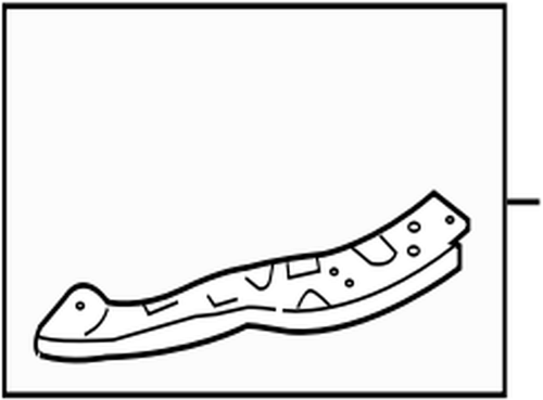 5256B177 Mitsubishi Panel, headlamp support, upr lh 5256B177, New ...