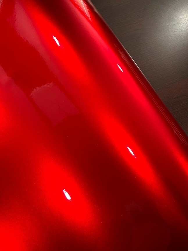 Red Car Paint Texture Strong Texture Matt Plating Red KML Color Wrap