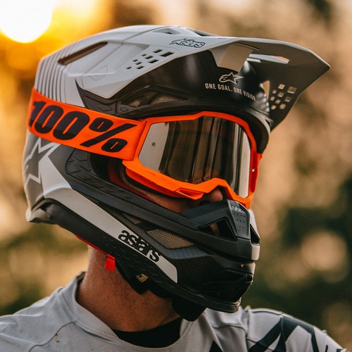 100% STRATA 2.0 Goggles Off-Road Motocross Goggles MTB Quad 100 Percent ...