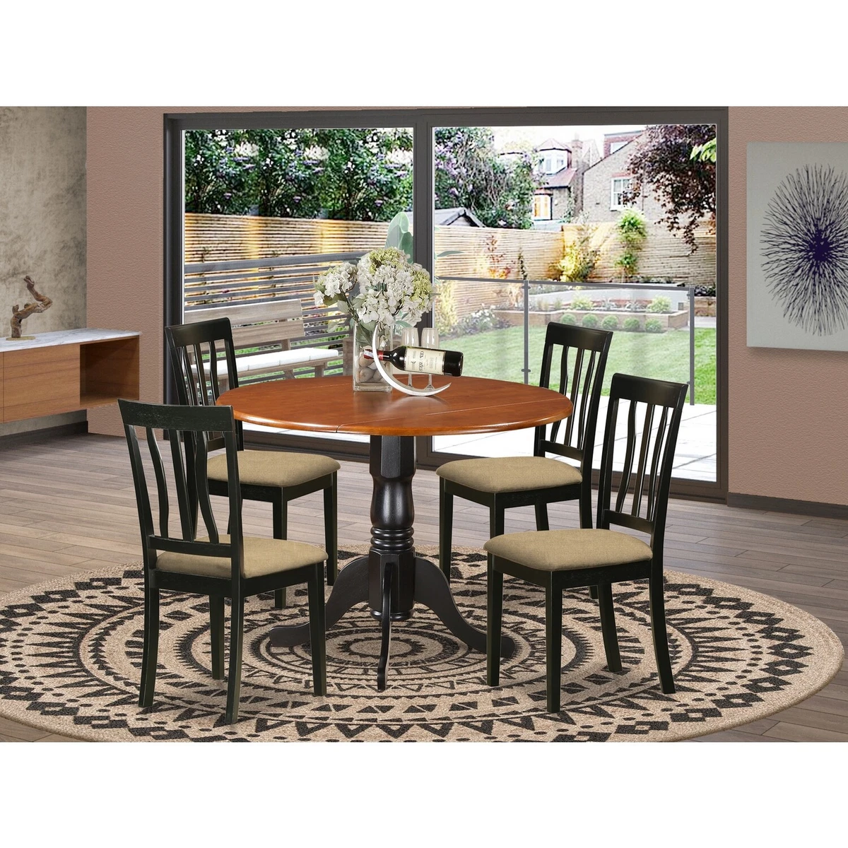 Microfiber Dining Room Chairs
