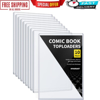 Comic Book Top Loaders - Protector Hard Case Sleeve, Toploader Holder ...