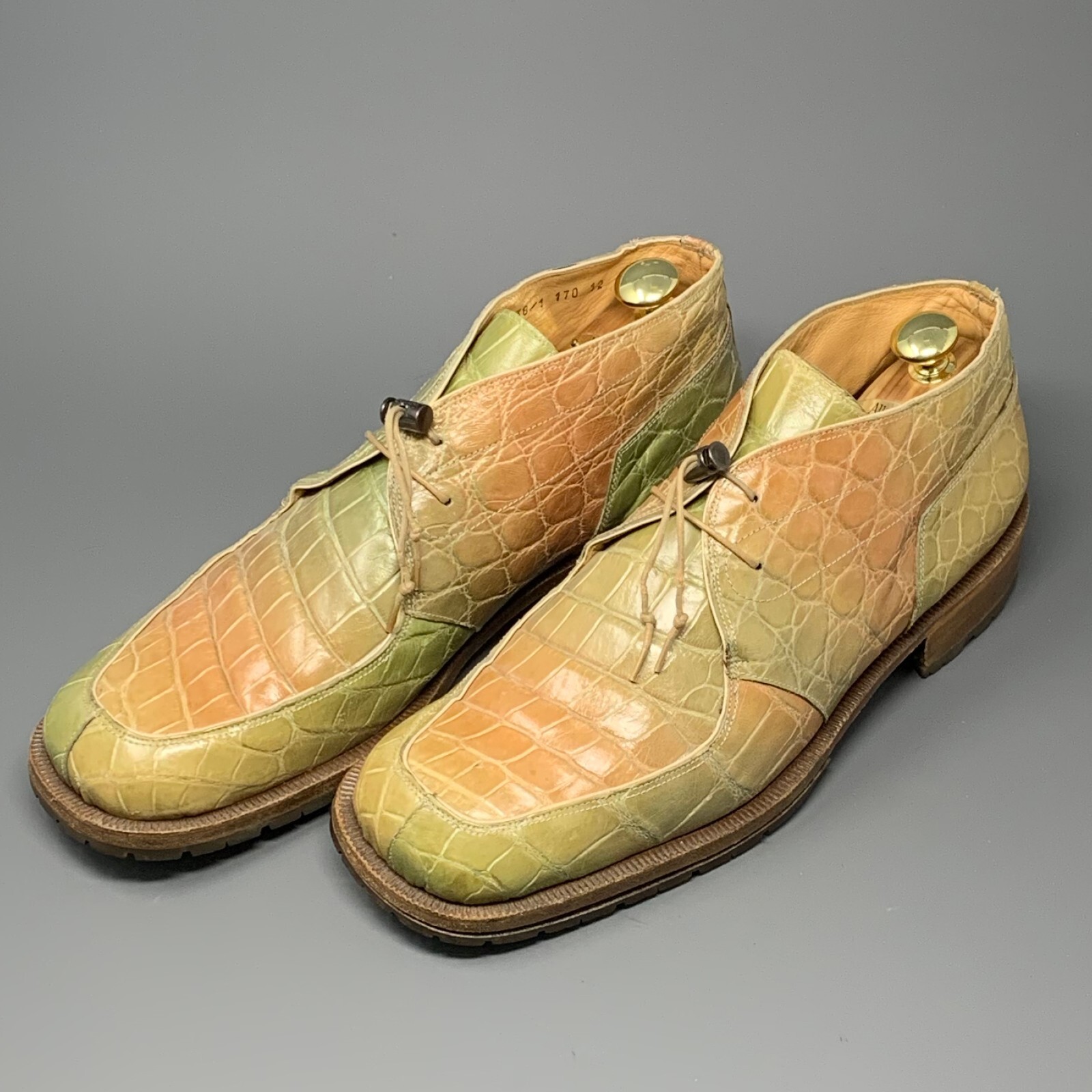 MAURI'S City Slicker Chukka Boots Genuine Alligator, … - Gem