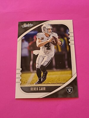 2020 Derek Carr Panini Absolute #36 | eBay