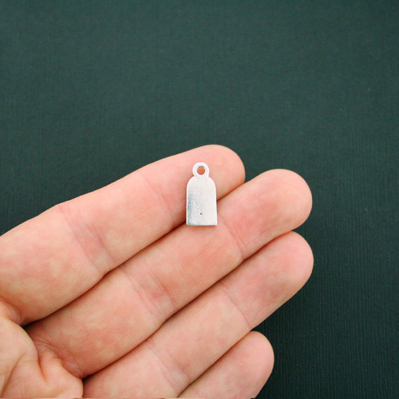 BULK 50 Tombstone RIP Charms Antique Silver Tone Gravestone - SC5823 | eBay