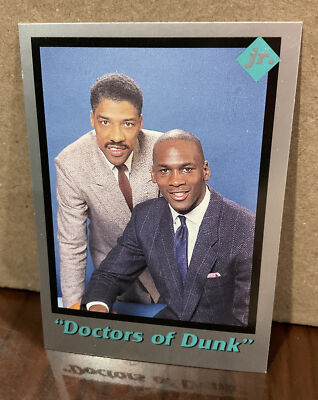 MICHAEL JORDAN & JULIUS ERVING 1991 “DOCTORS OF DUNK” #28 - CHICAGO ...