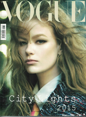 VOGUE Italia magazine January 2015 Gennaio HOLLY MAY SAKER KATE MOSS ...