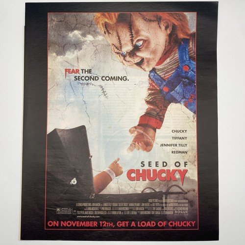 2004 Seed of Chucky PRINT AD Movie Promo Fear The Second Coming Film ...